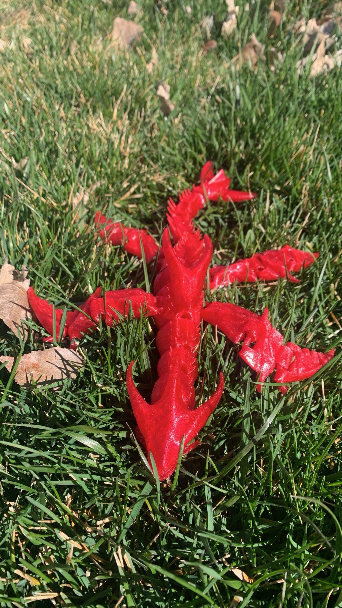 3D Printed Articulated Ice Dragon - Subnautica: Below Zero Cut Content ...