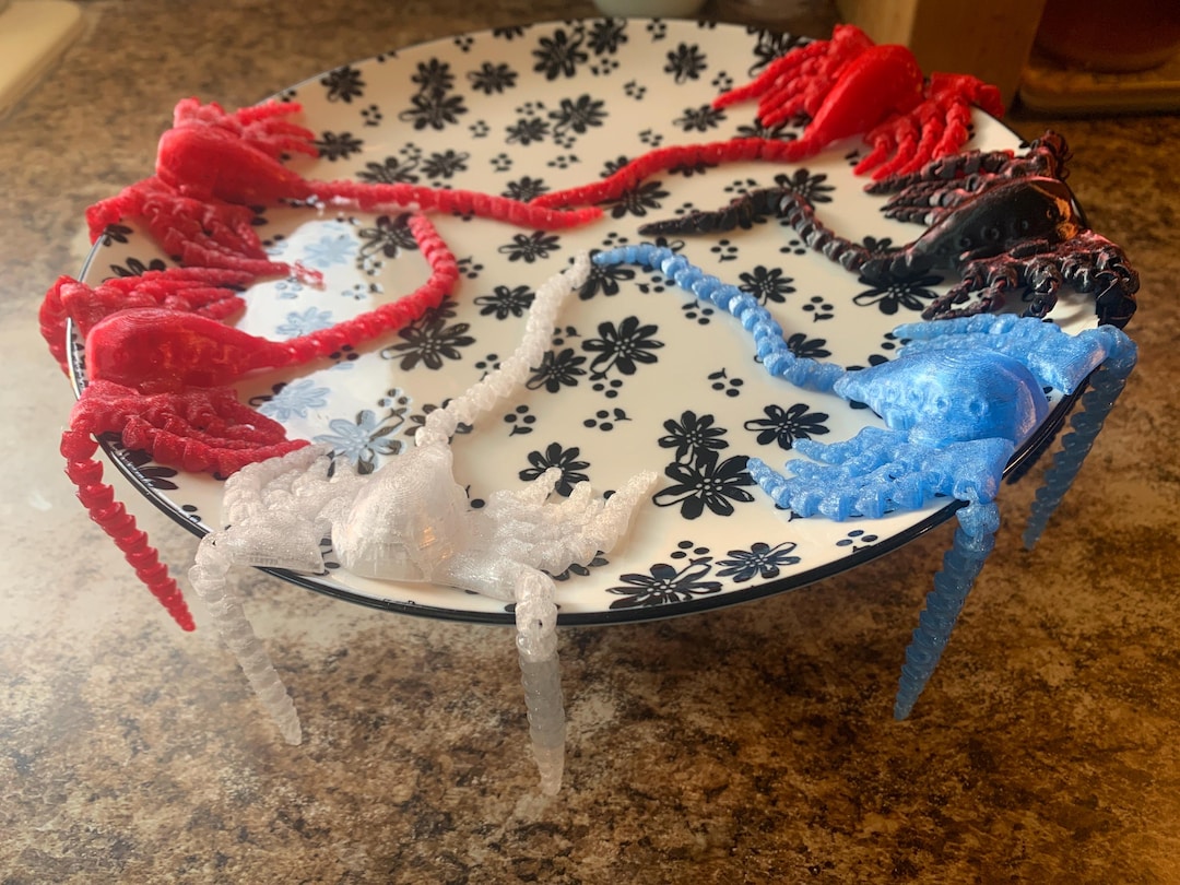 Jelly Ray - Articulated 3D Printed Subnautica Collectible (colors May ...