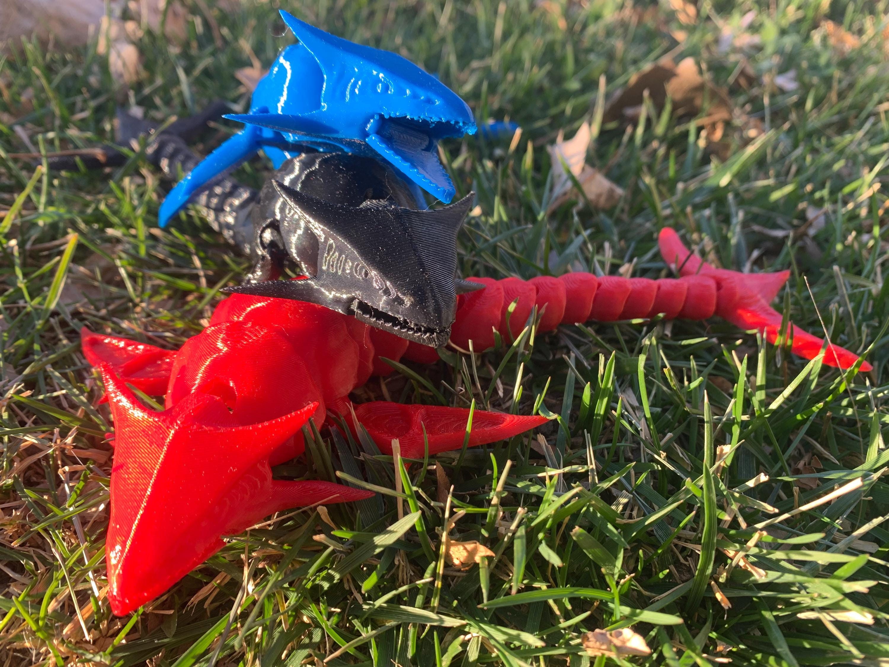 3D Printed Subnautica Creatures - Articulated Subnautica Collectibles ...