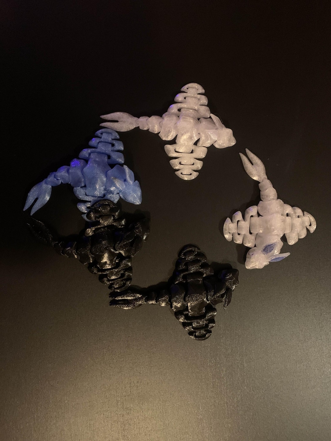 3D Printed Articulated Rabbit Ray Subnautica - Etsy