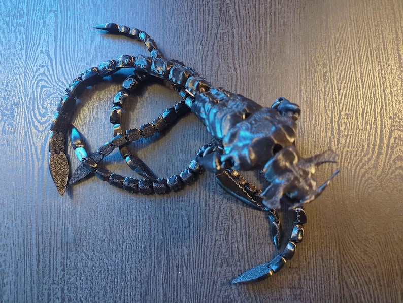Leviathans - Articulated 3D Printed Subnautica Figures, Chelicerate ...