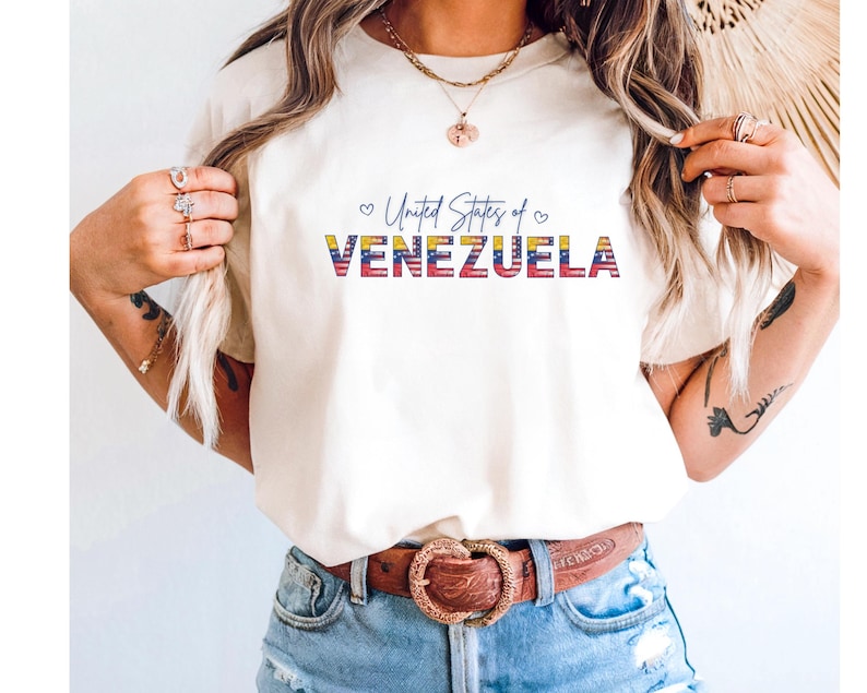 Venezuela Libre Shirt, 2026 Freedom Tee With Flag, Support Venezuelan ...