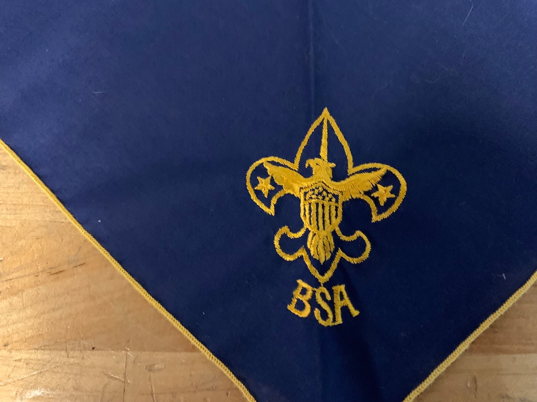 Vintage Boy Scout Neck Scarf - Etsy