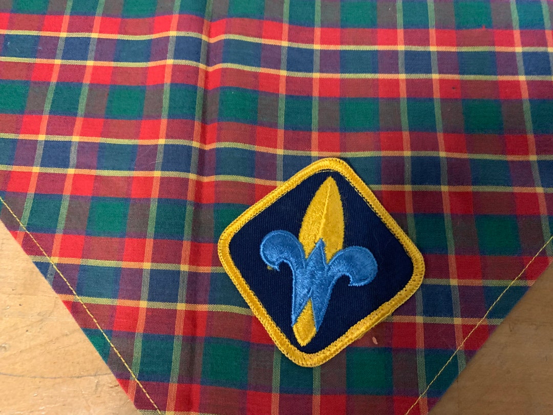 Vintage Boy Scout Neck Scarf - Etsy