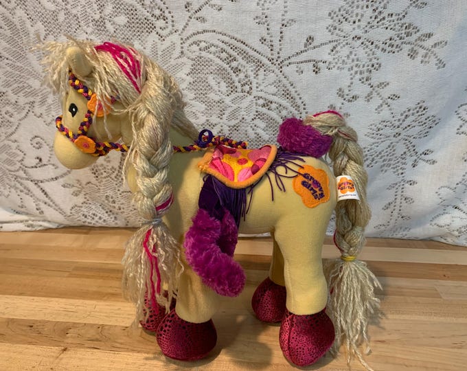 Groovy Girl Plush Posable Riding Horse Calypso Callie 2001 - Etsy