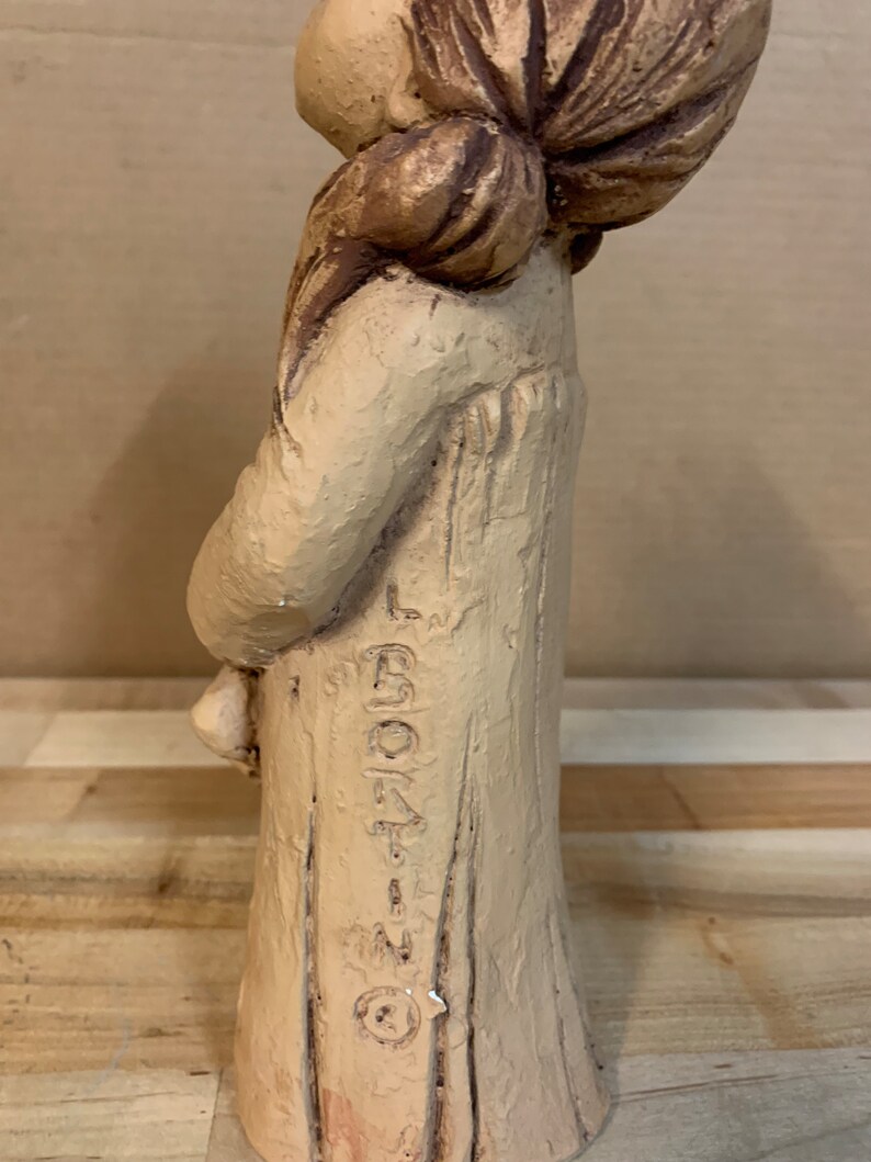 Vintage Lee Bortin Originals Chicago Little Girl Standing With Teddy ...