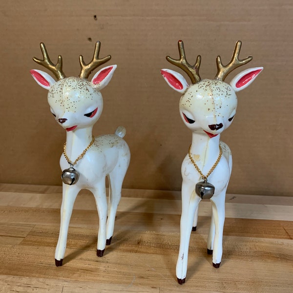 Plastic Reindeer - Etsy
