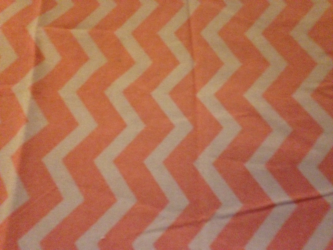 One Yard Jo-ann Pink Diagonal Stripe Flannel Fabric - Etsy