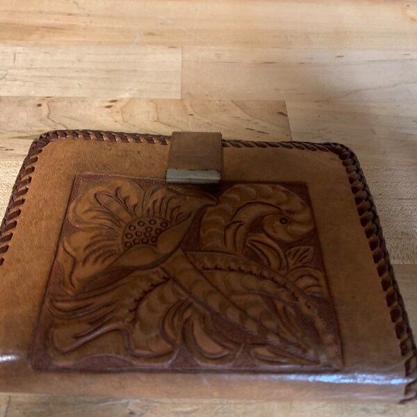 Hand Tooled Wallet - Etsy