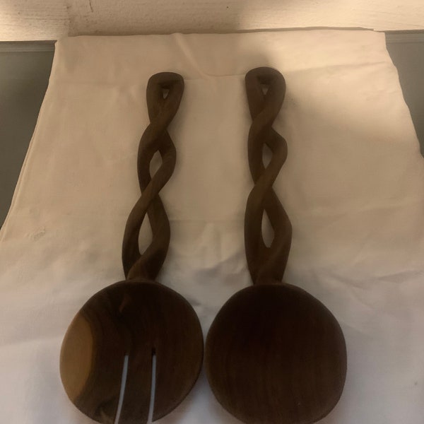 Large Fork and Spoon - Etsy