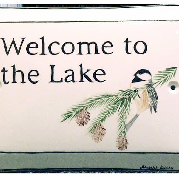 Ceramic Cottage Signs - Etsy