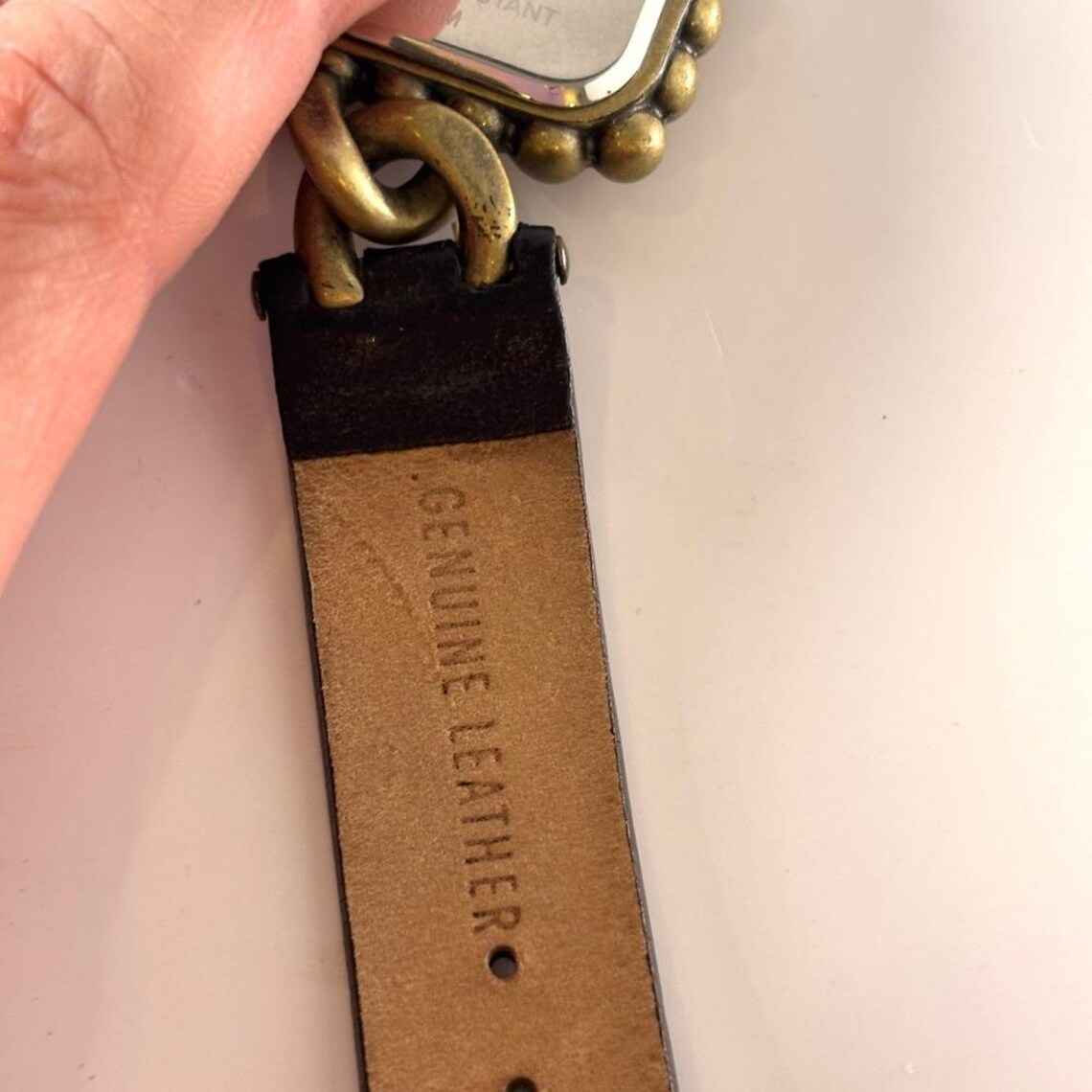 Vintage Furla Watch | Italian Leather Bracelet Watch | Minimalist Gold ...