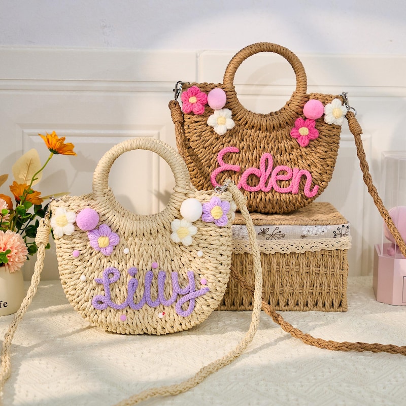 Cute Wicker Purses - Etsy