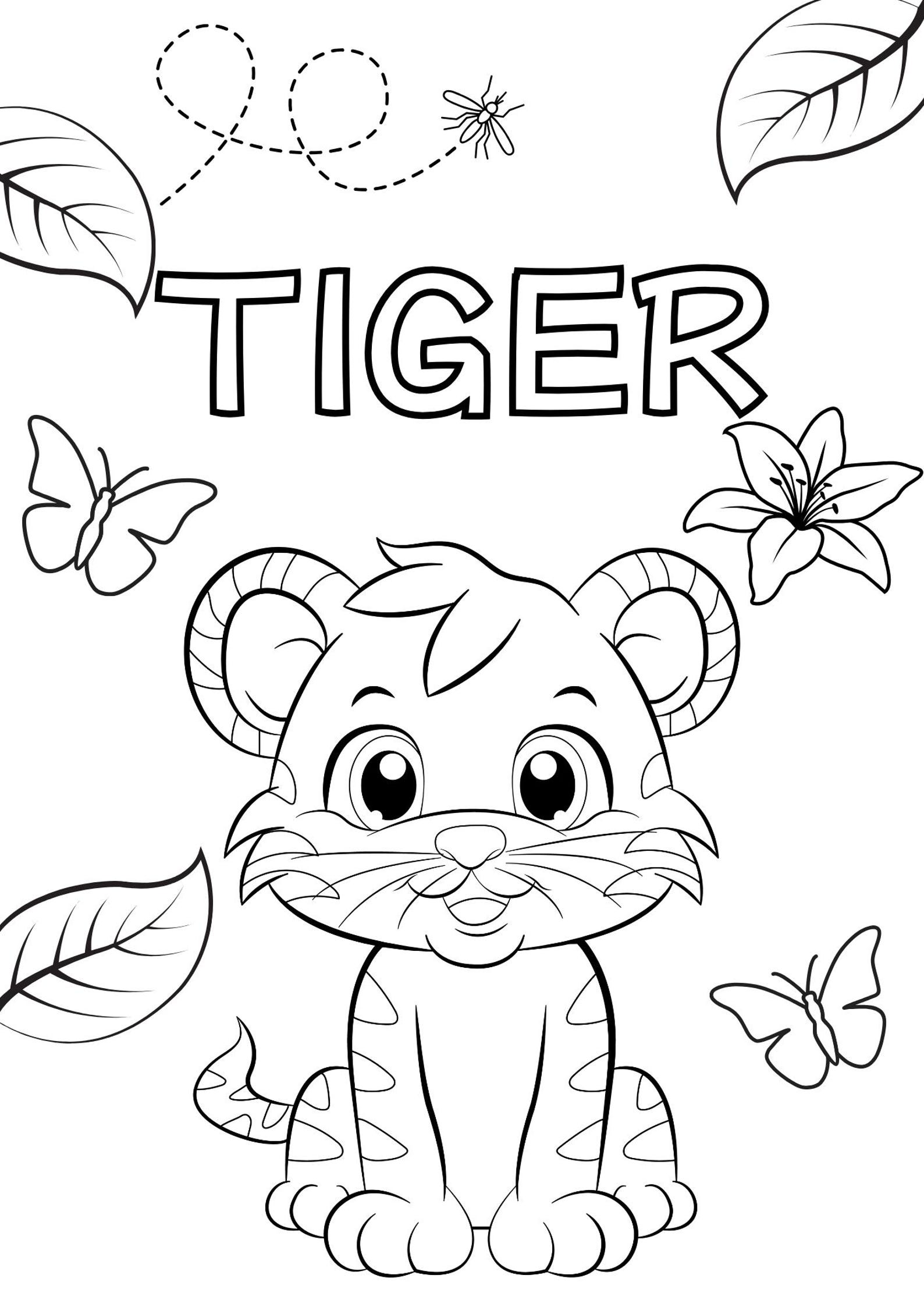 Animal A to Z Coloring Book / Suitable for Kids for Fun Learning and ...