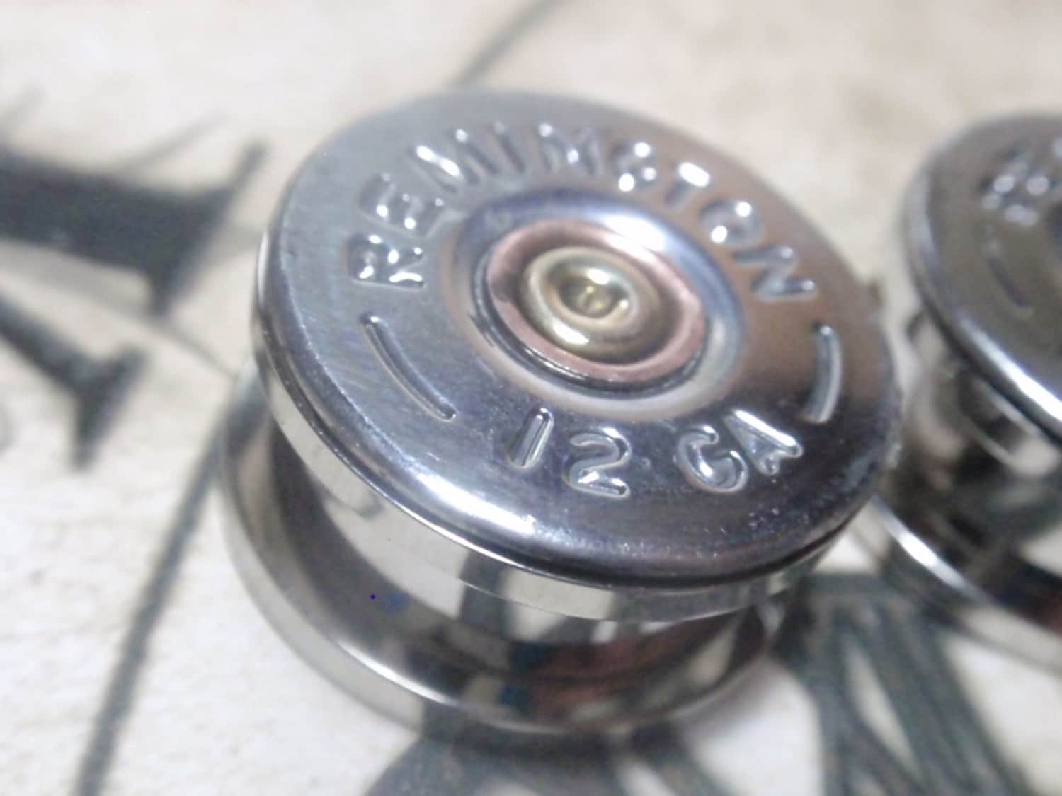 Remington 12ga Shotgun Ear Plugs Plugs silver Shotgun Hull - Etsy