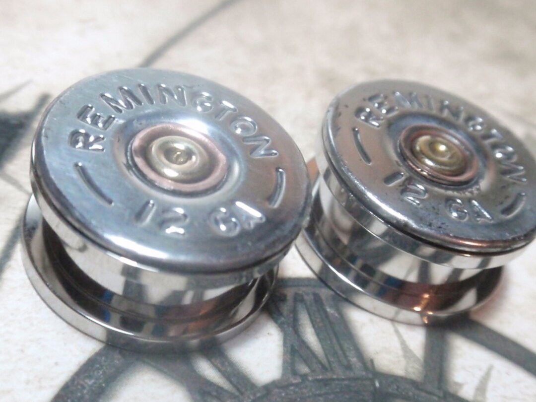 Remington 12ga, 3/4" Plug (or) 20ga 5/8" Plug Shotgun Ear Plugs (silver ...