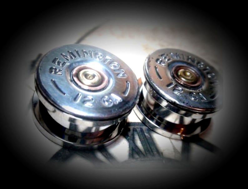 Remington 12ga shotgun Ear plugs plugs silver Shotgun Hull | Etsy