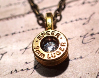 9mm Bullet Necklace - Etsy