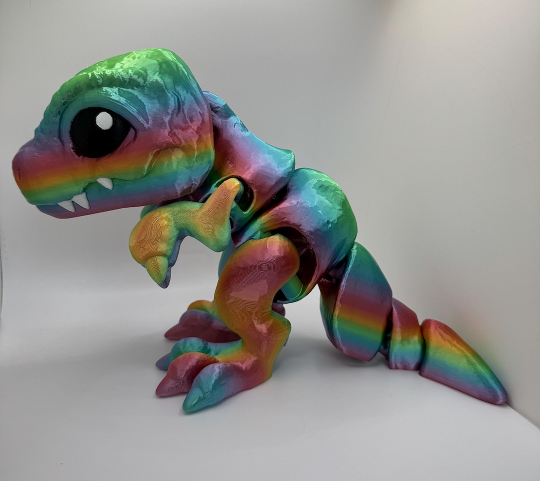GIANT Articulated Flexi T-rex – 200% Scale by Cinderwing3d! - Etsy