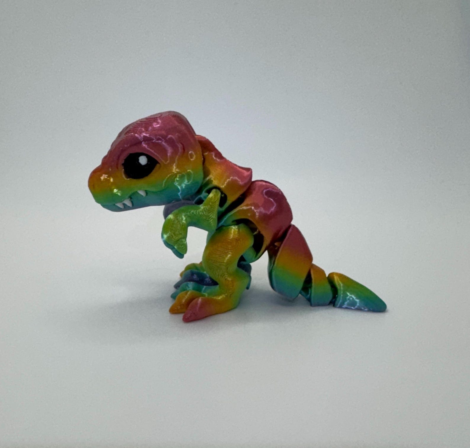 Adorable Articulated Baby T-rex – 3D Printed Dinosaur Toy – Designed by ...