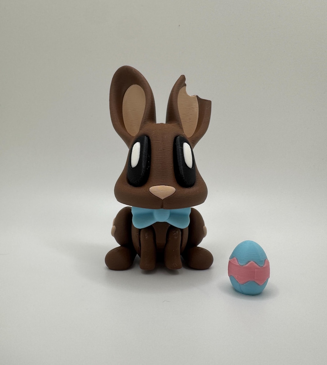 Hungry Chocolate Bunny – 3D Printed Easter Figurine by Blob Lab ...