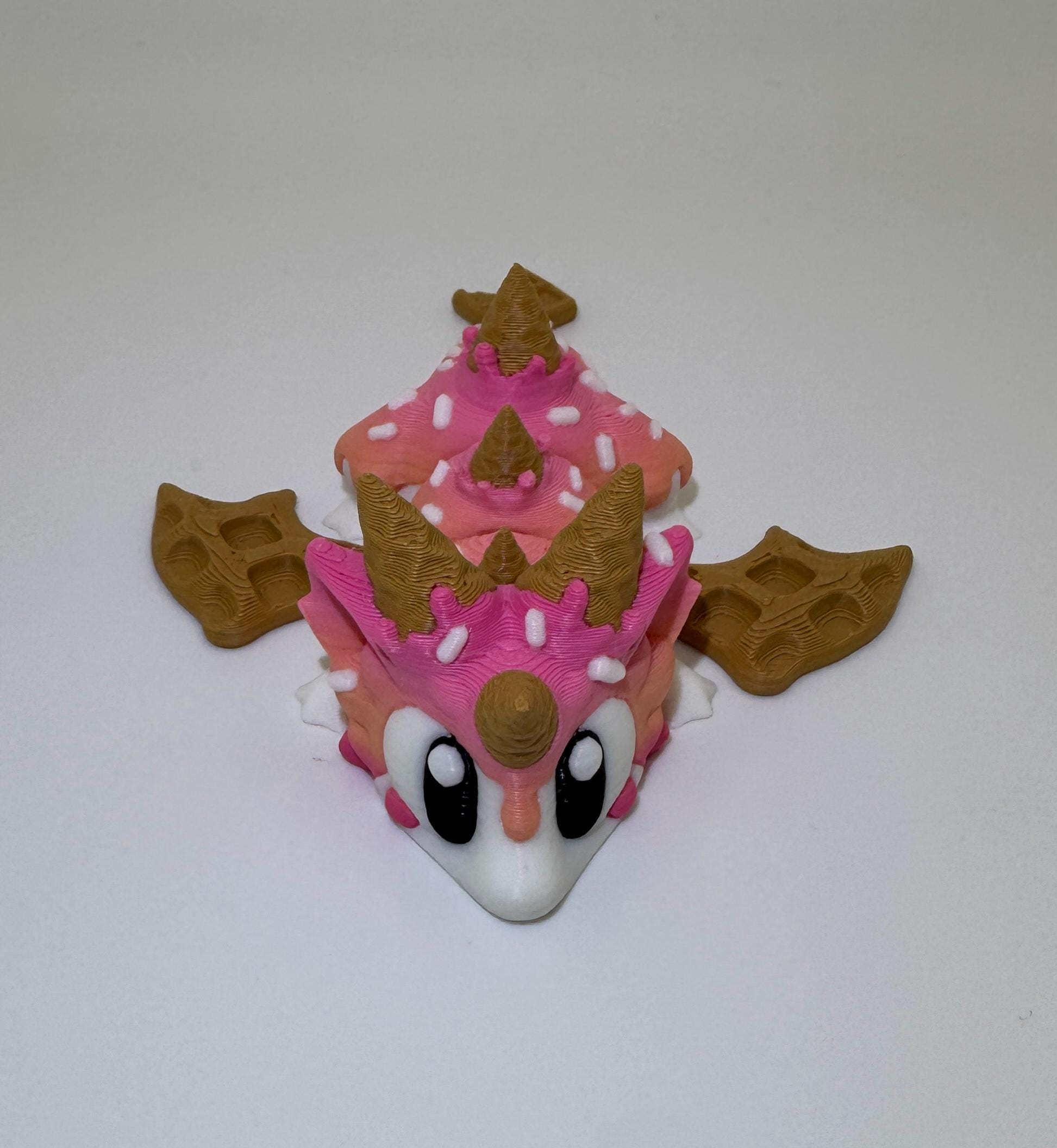 Sugar Rush Dragon – 3D Printed Ice Cream Fantasy Dragon | Designed by ...