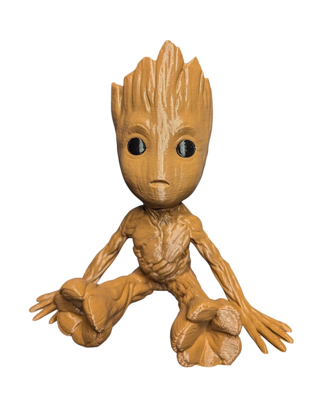 Mini Baby Groot Planter: 3D Printed Desk Decor, Guardians Fan Gift - Etsy