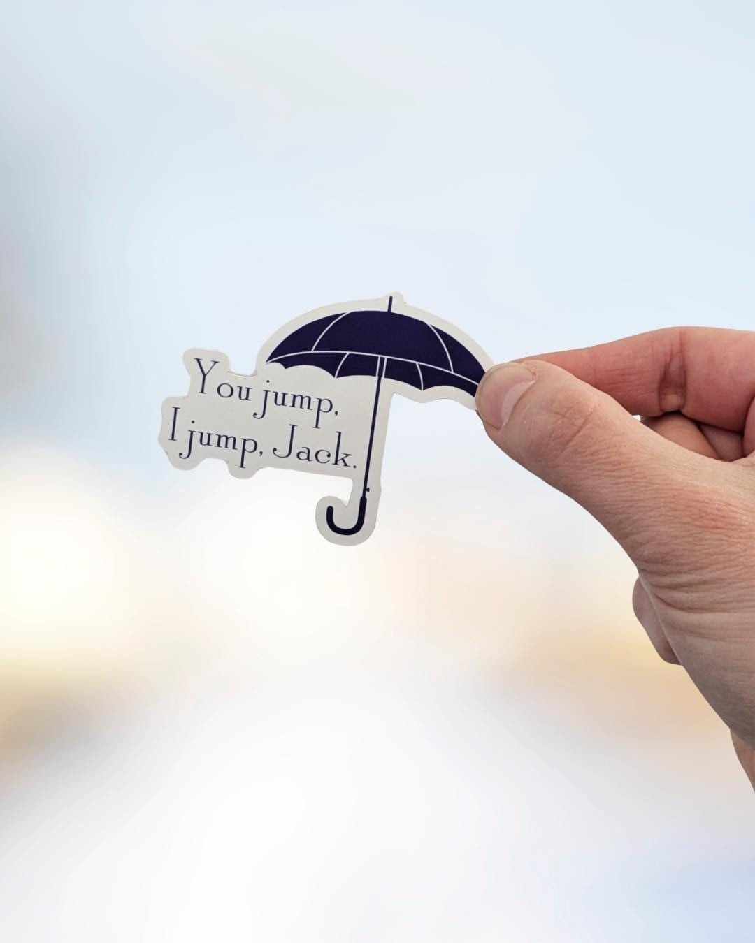 You Jump I Jump Jack Gilmore Girls Sticker Stars Hollow Sticker Rory ...