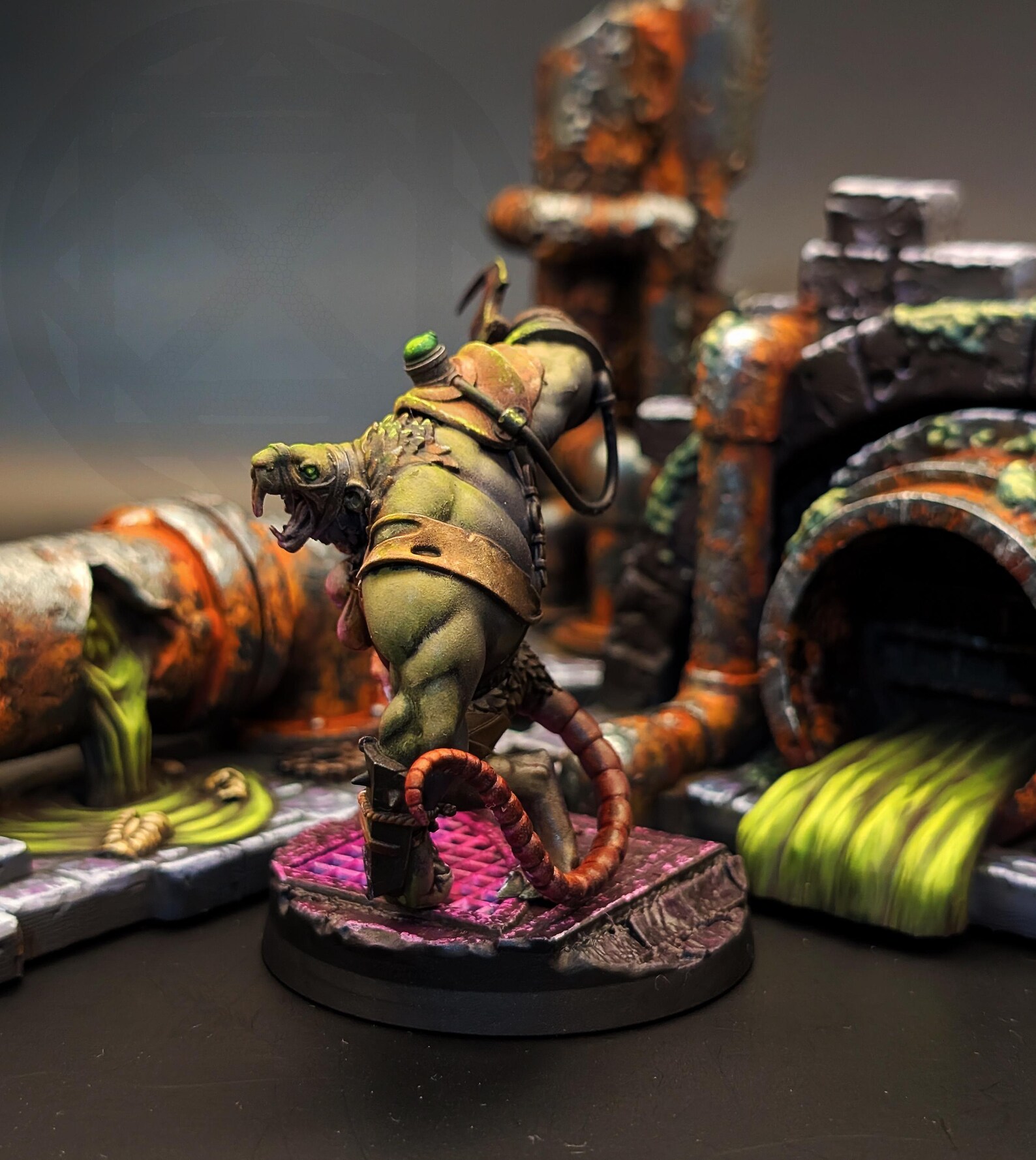 Monstrous Rat Ogre Giant Beast Miniature | Ratmen | Skaven | Skaven ...