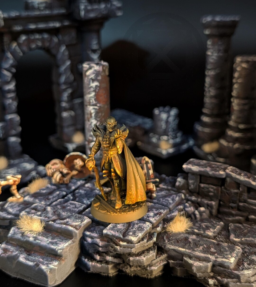 Vampire Count Dracula Miniature Vampire Mini Dnd Mini Pathfinder ...