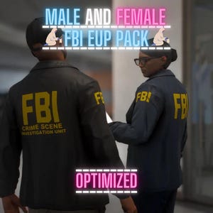 FBI E.U.P Pack | FBI / Police | Fivem GTAV | Optimized | Drag and Drop ...