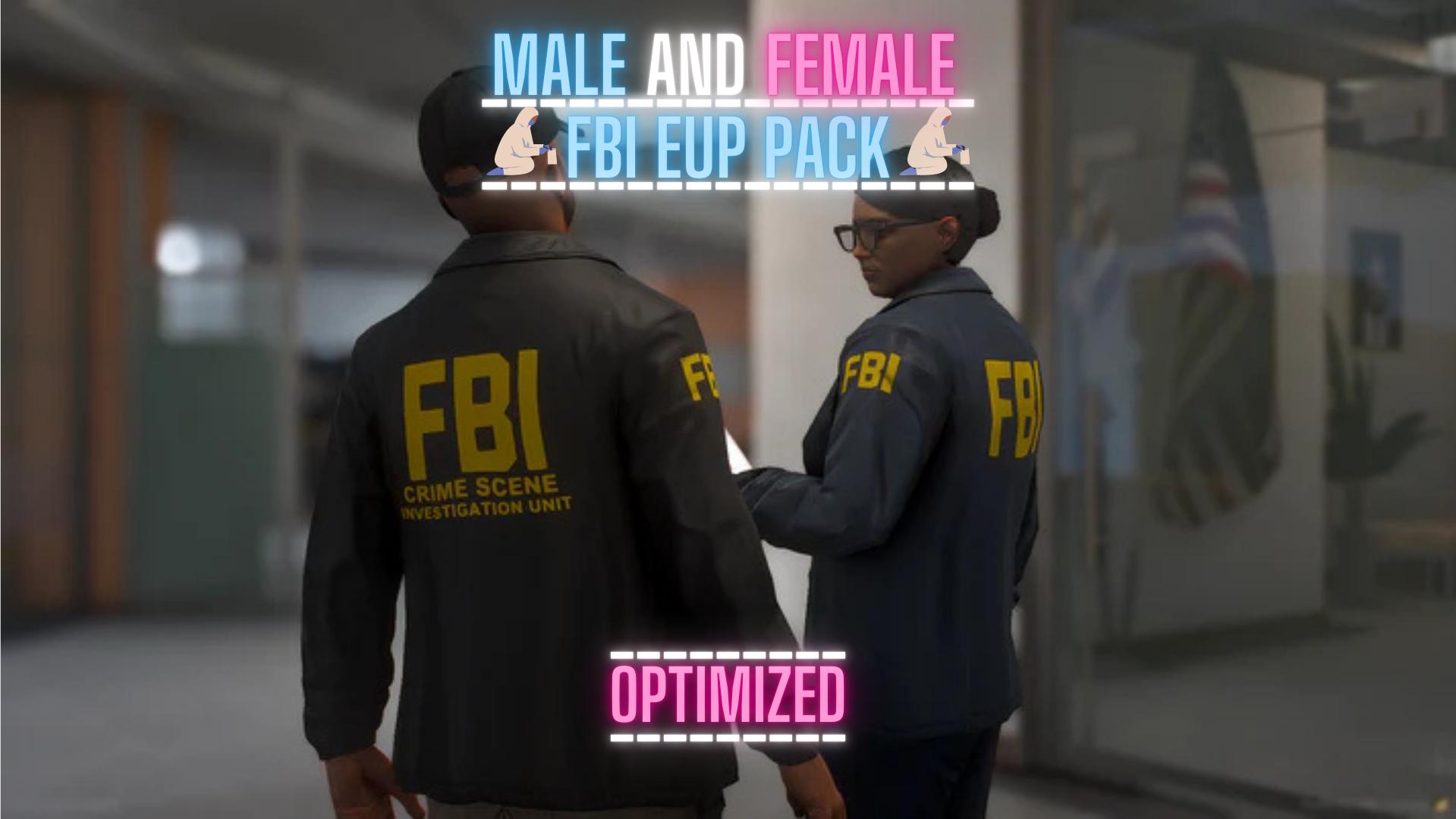 FBI E.U.P Pack | FBI / Police | Fivem GTAV | Optimized | Drag and Drop ...