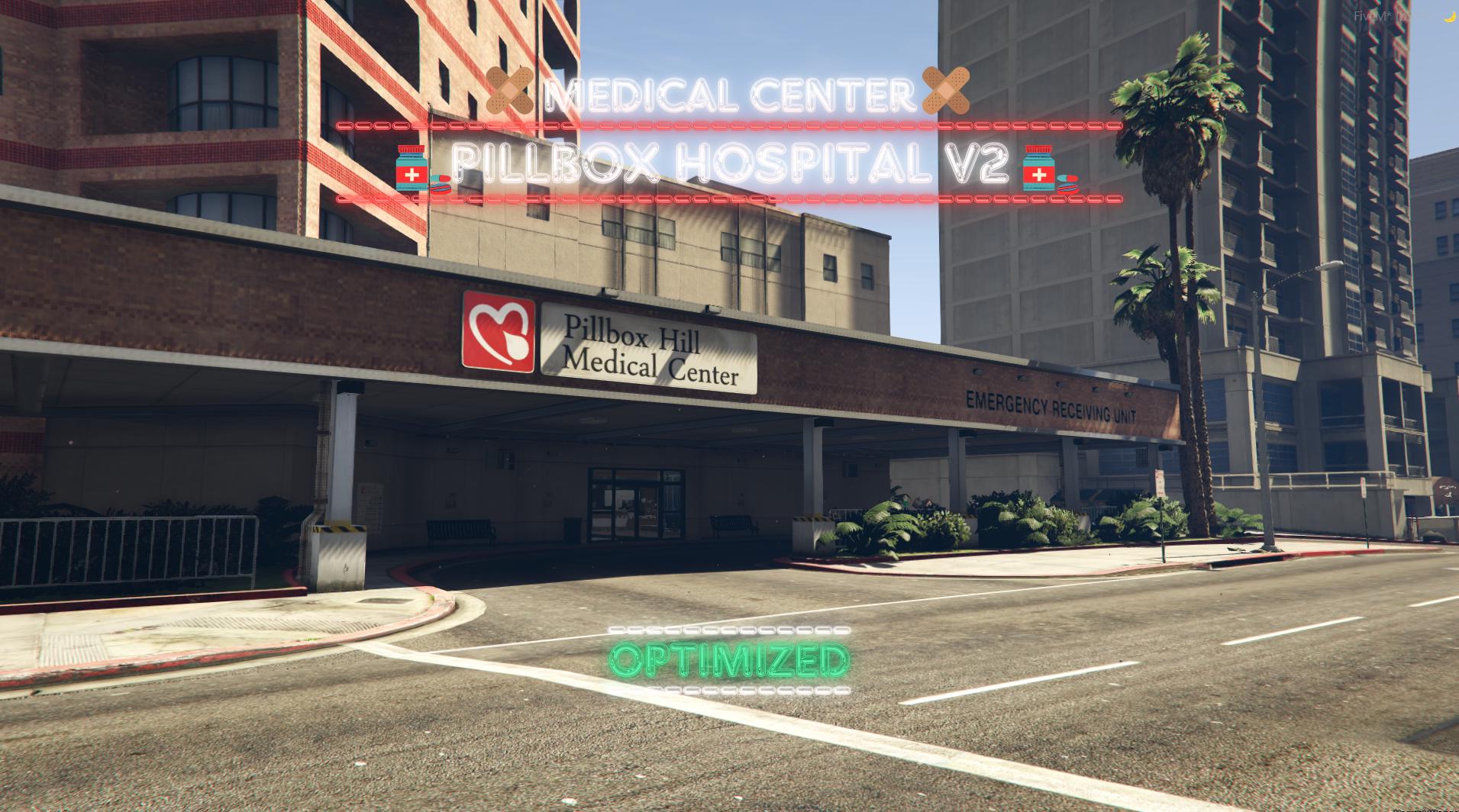PillBox Hospital V2 MLO / MAP Fivem GTAV Optimized Drag and Drop Files ...