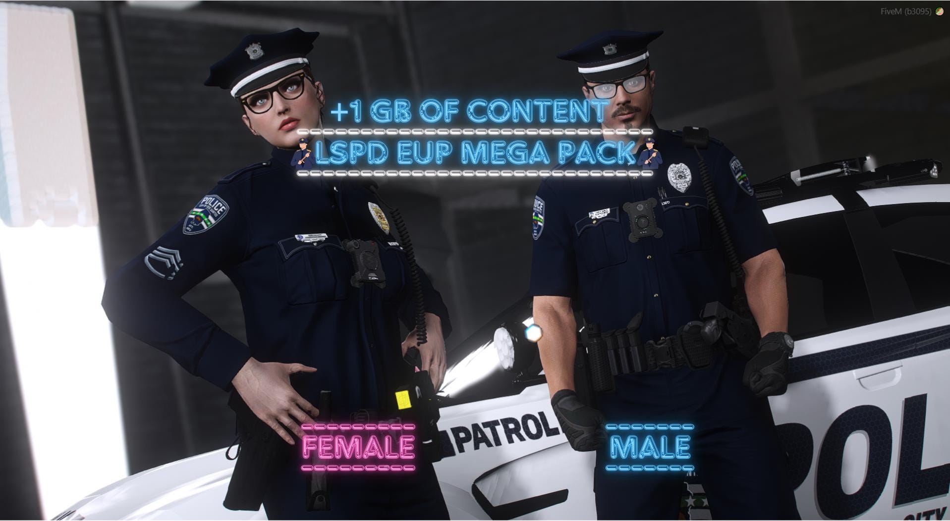 L.S.P.D EUP Mega Pack | PACK / Police | Fivem GTAV | Optimized | Drag and Drop Files | Best ...