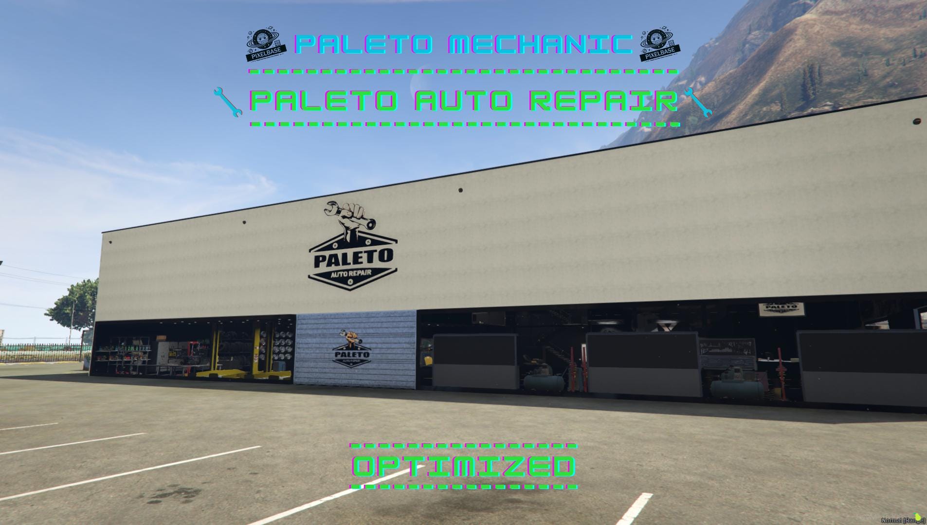 Paleto AutoRepair Mechanic | MLO / MAP | Fivem GTAV | Optimized | Drag ...