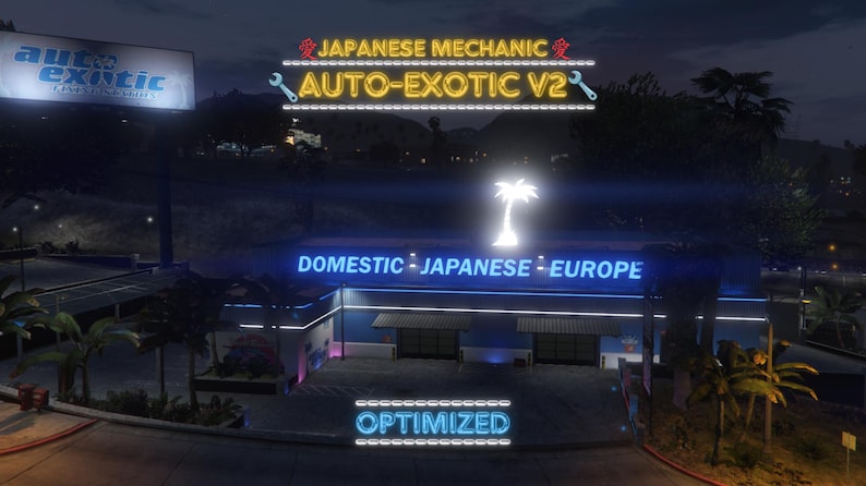 Auto-Exotic V2 Mechanic | MLO / MAP | Fivem GTAV | Optimized | Drag and ...