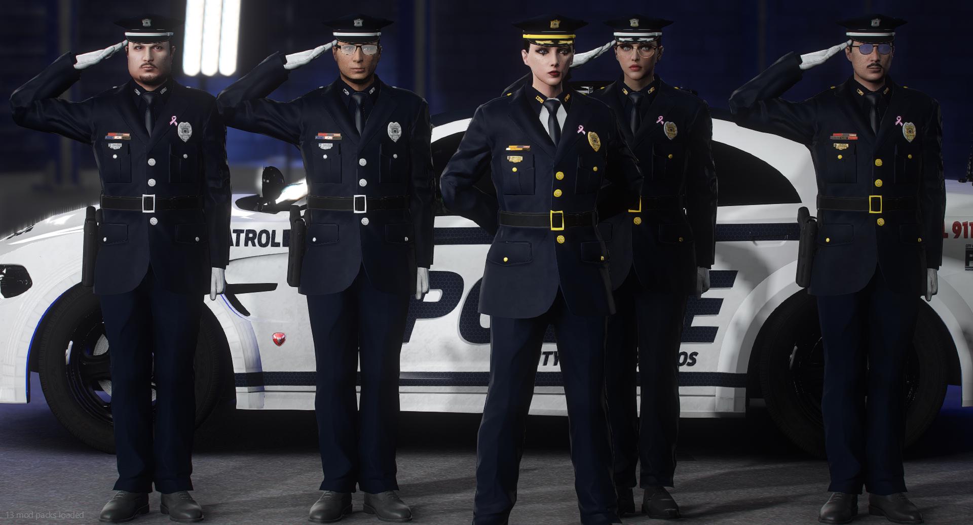 L.S.P.D EUP Mega Pack | PACK / Police | Fivem GTAV | Optimized | Drag ...