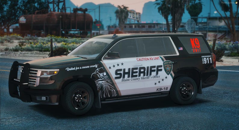 BCSO & Liveries Pack | EUP / Police | Fivem GTAV | Optimized | Drag and Drop Files | Best ...