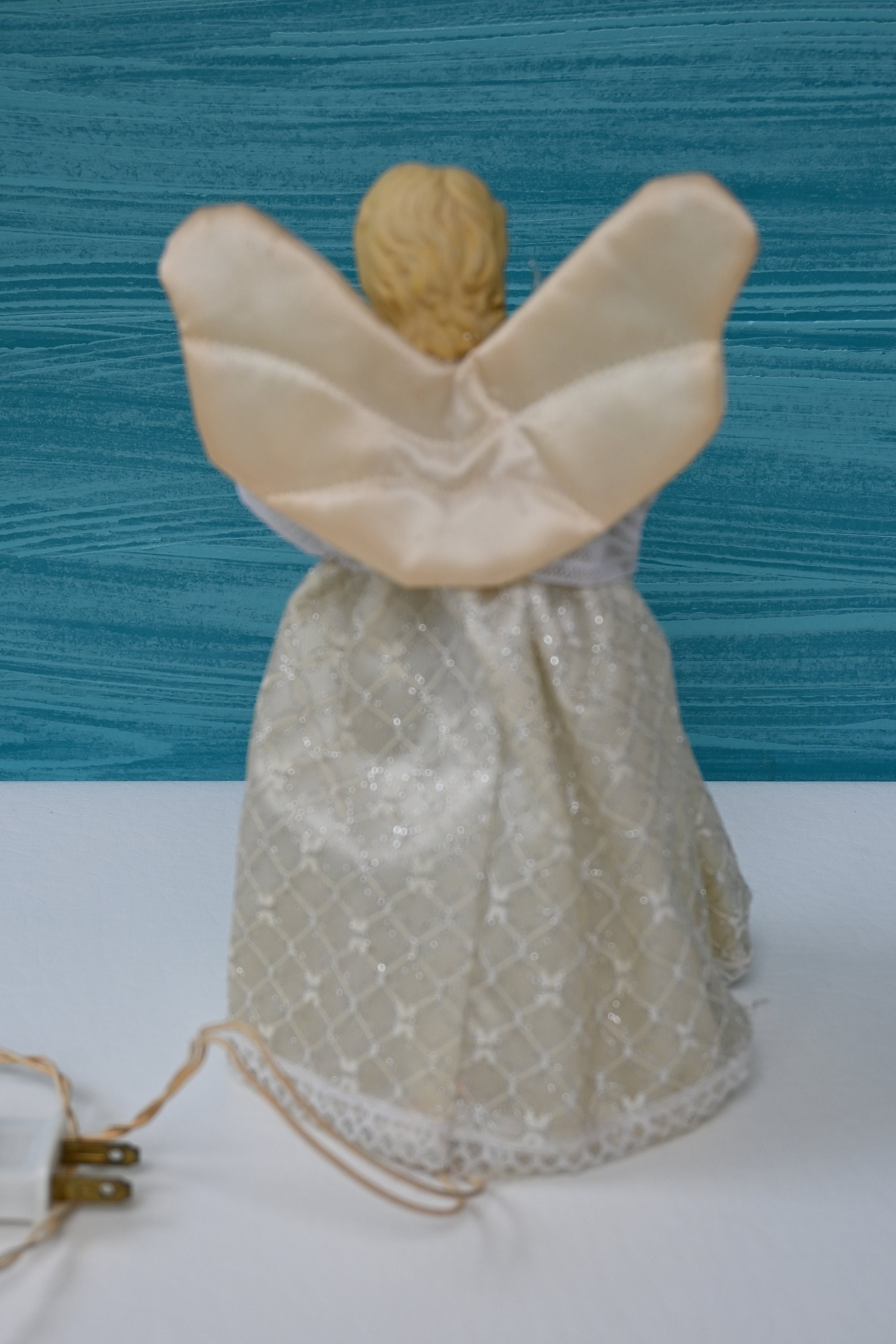 Angel Tree Topper, Victorian Christmas, Electric, Christmas Décor ...