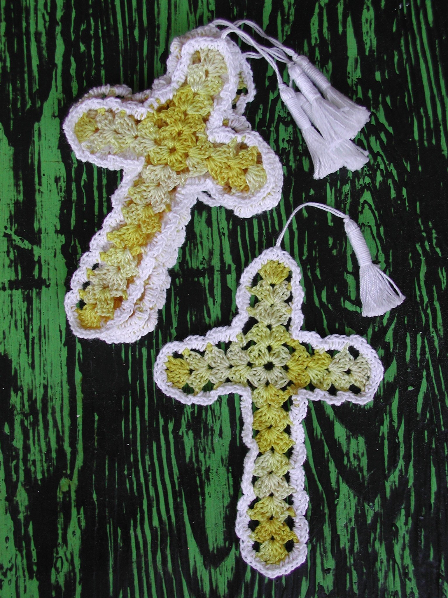 Book Marker Cross, Cross Book Marker, Crochet Crosses, Religious Book ...