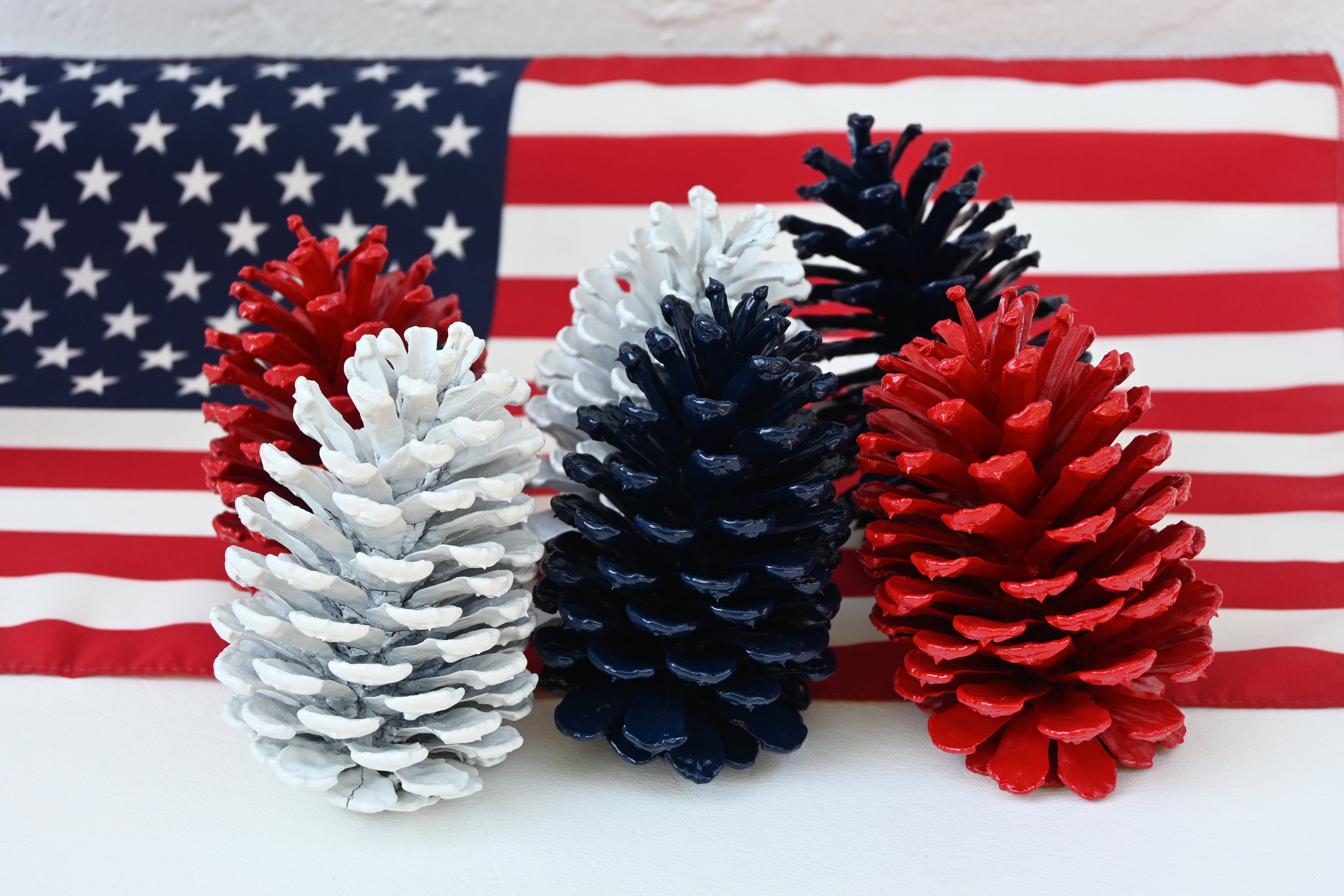 Painted Pinecones From Florida, Home Decor Cones, Holiday Pinecones ...