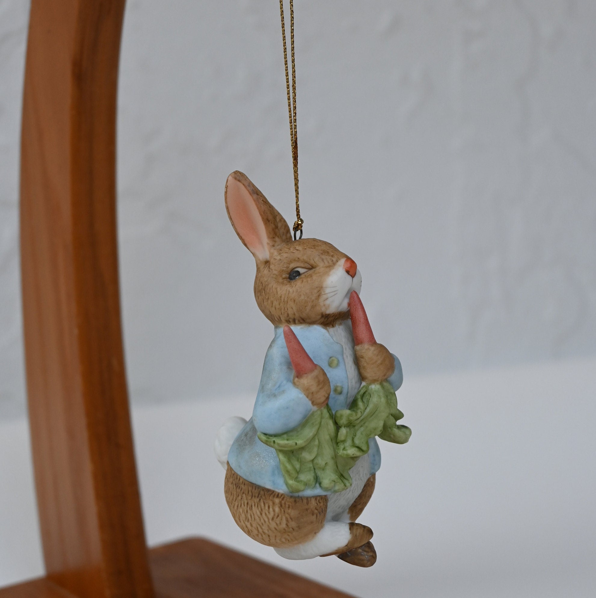 Beatrix Potter, Collectible Ornaments, Easter Tree Décor, 1986 Hat ...