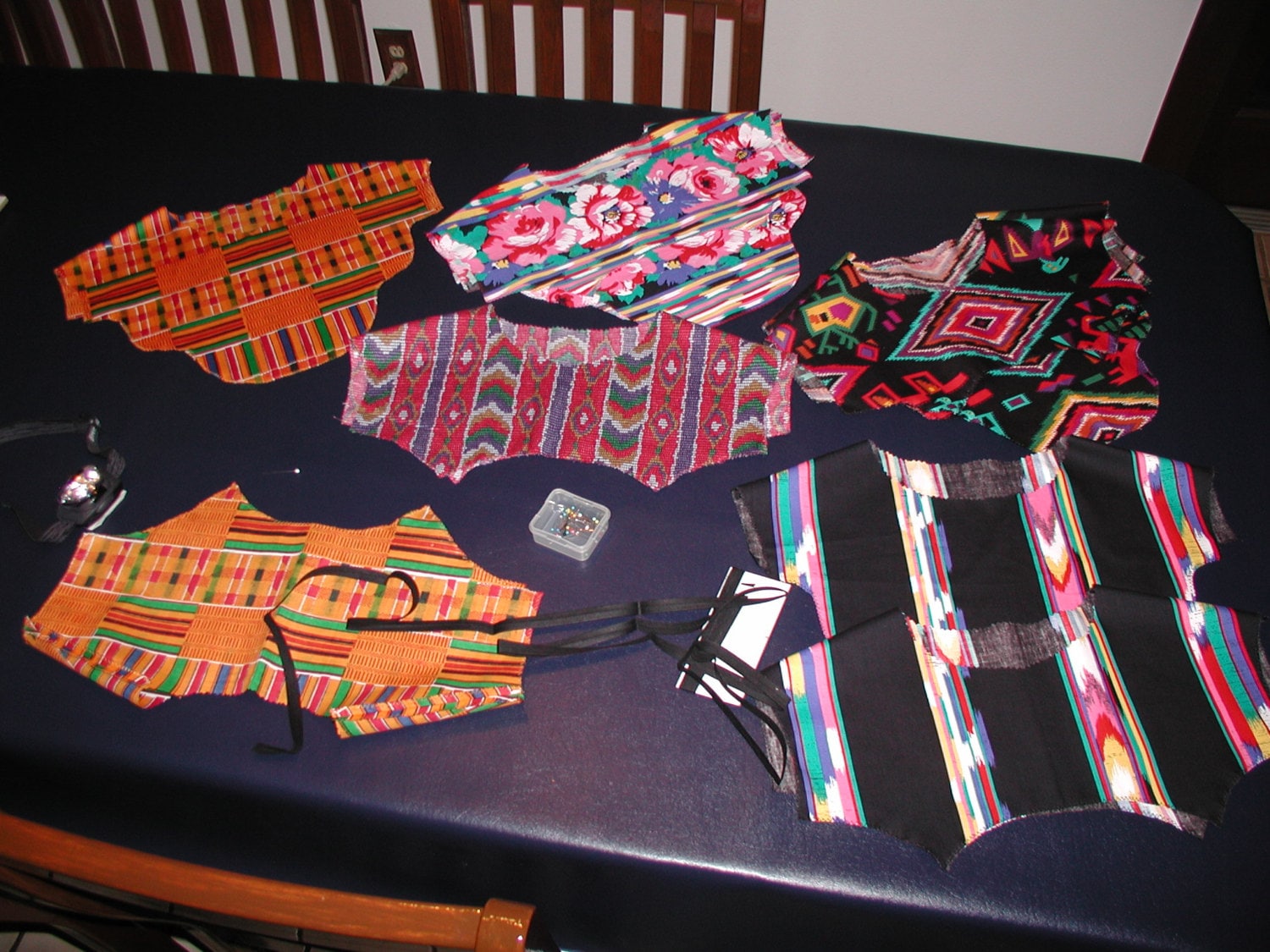 Black Fringe and Orange Neck Collar, Western Costume Bib, Shirts, Tank ...