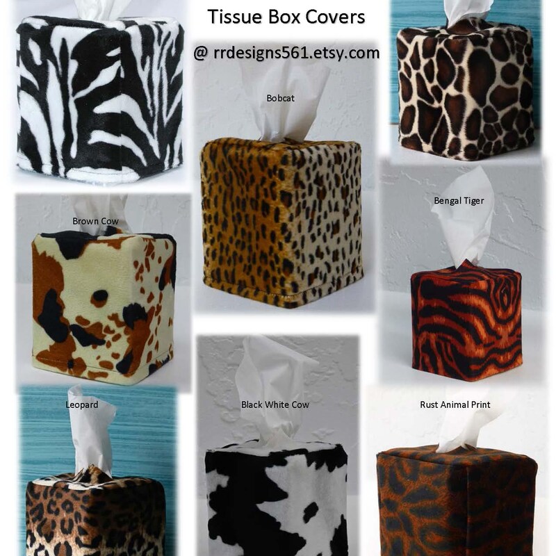 Animal Tissue Box - Etsy