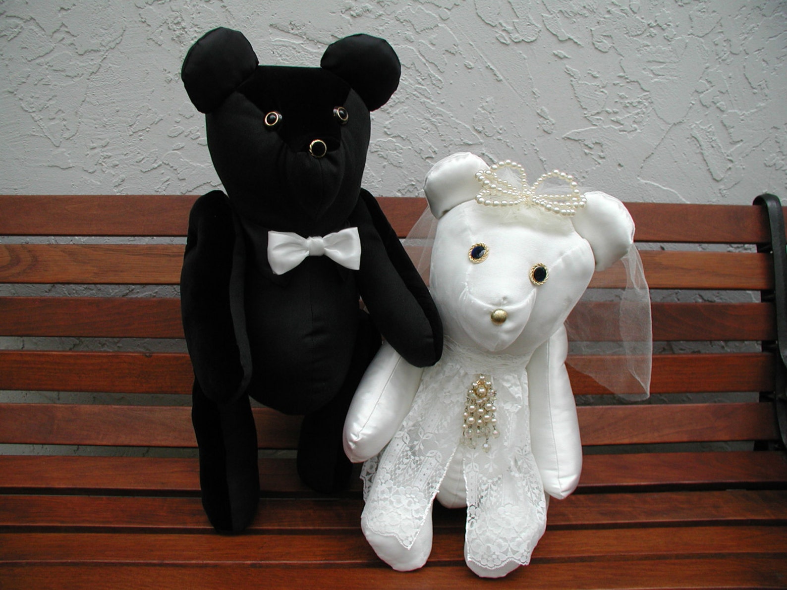 Denim Teddy Bears Personalized Teddy Bears Scraps Teddy Bear - Etsy