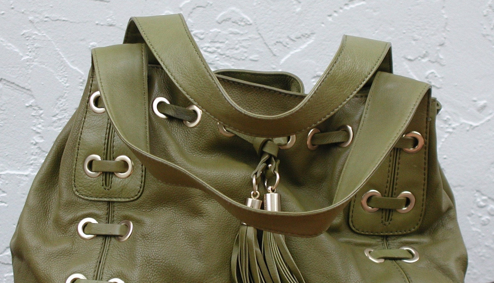 Chartreuse Handbag Leather Purse by Michael Kors 1981 | Etsy