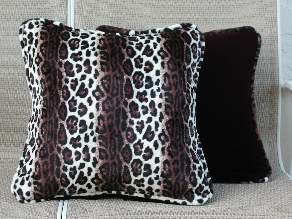 Leopard Throw Blanket Leopard Animal Print Black Velvet - Etsy