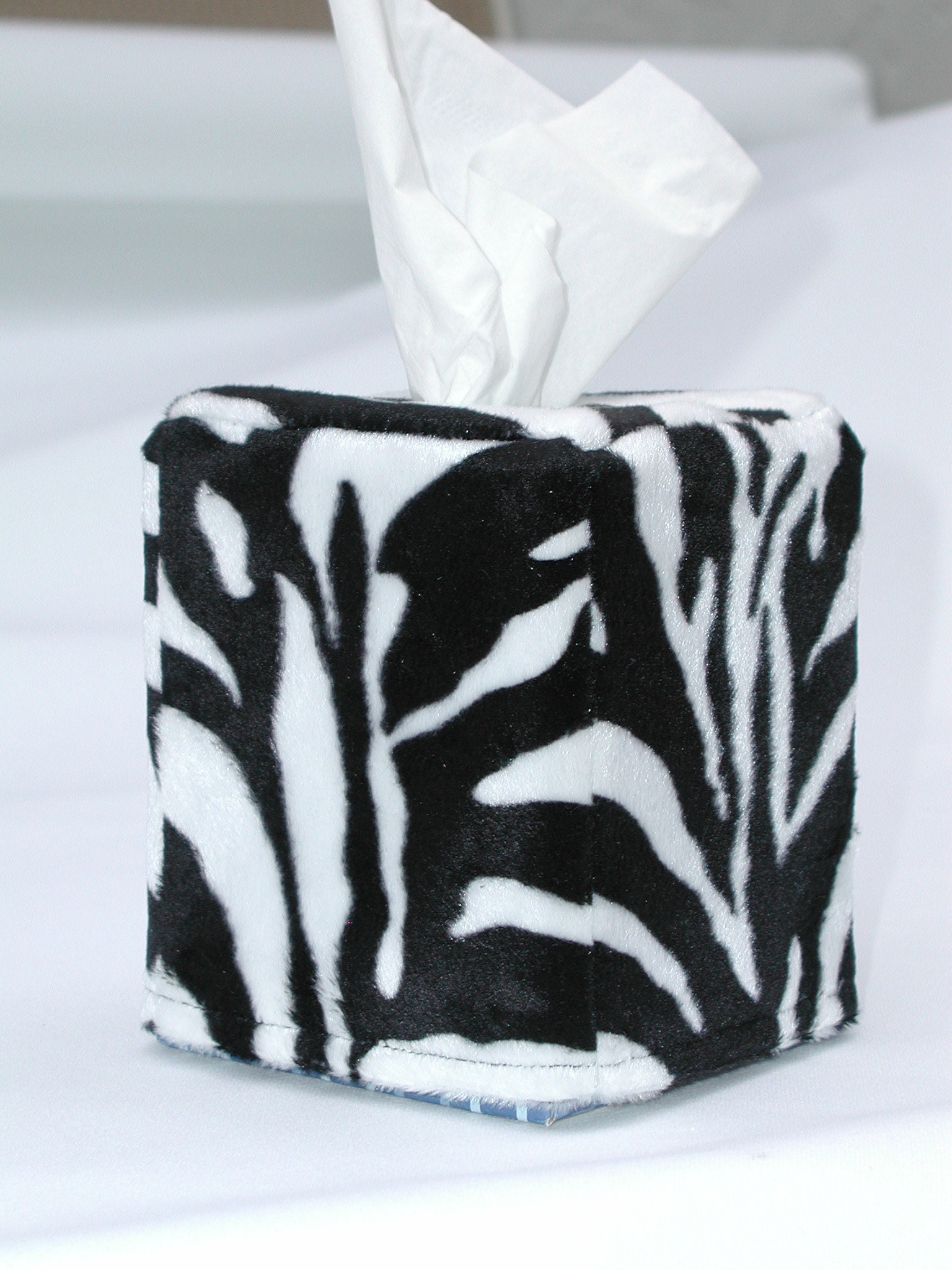 Zebra Home Decor, Black and White, Black Velvet Blanket, Safari Home ...