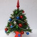 Tabletop Tree Miniature Tree Fully Decorated 50 Clear - Etsy