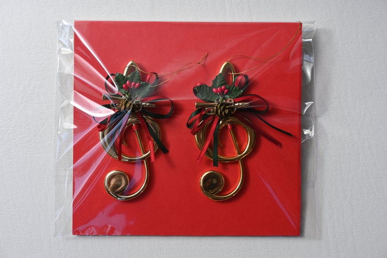 Musical Notes Christmas Ornaments Musical Treble Clef Music - Etsy